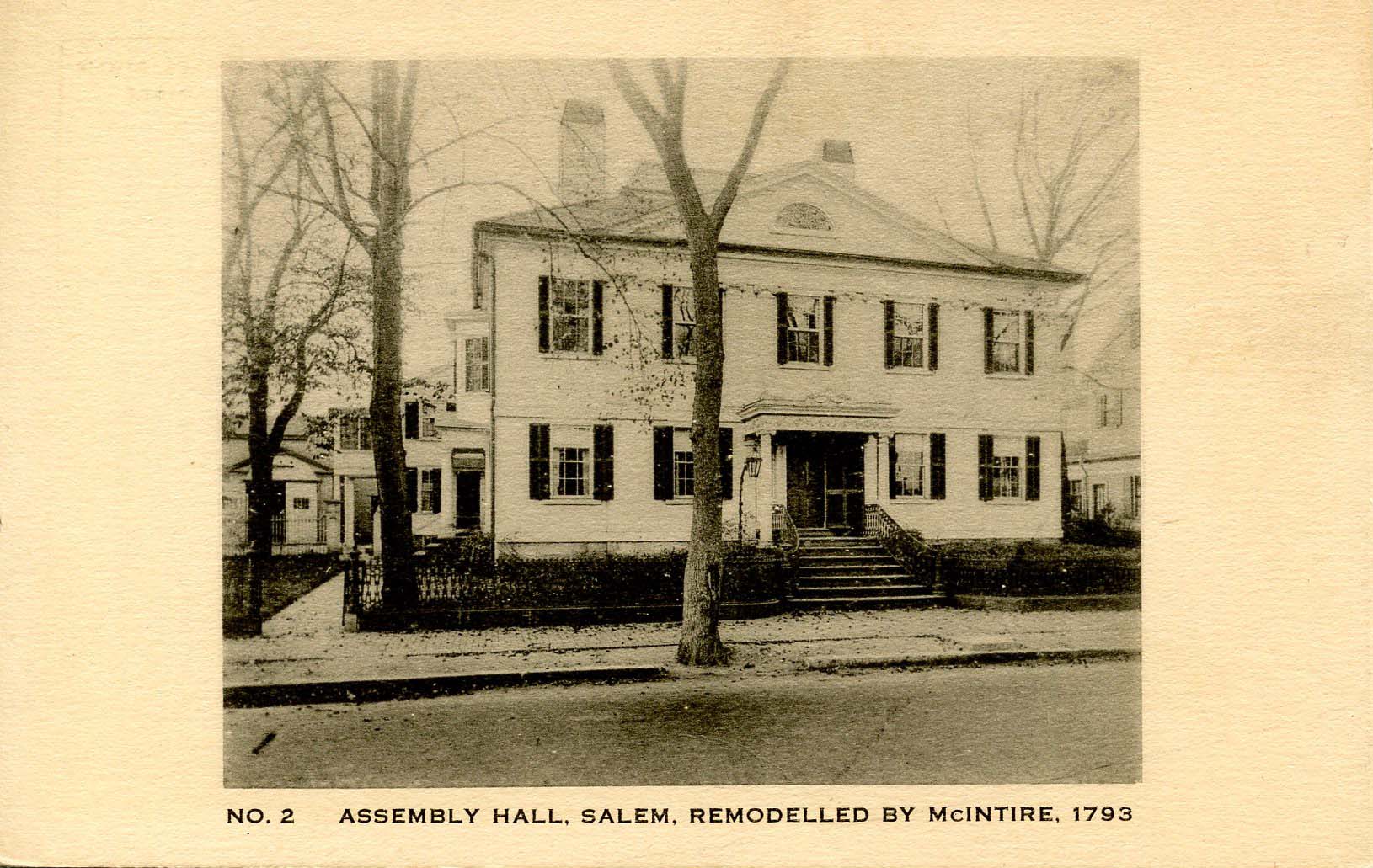 MA - Salem. Assembly Hall | United States - Massachusetts - Other ...
