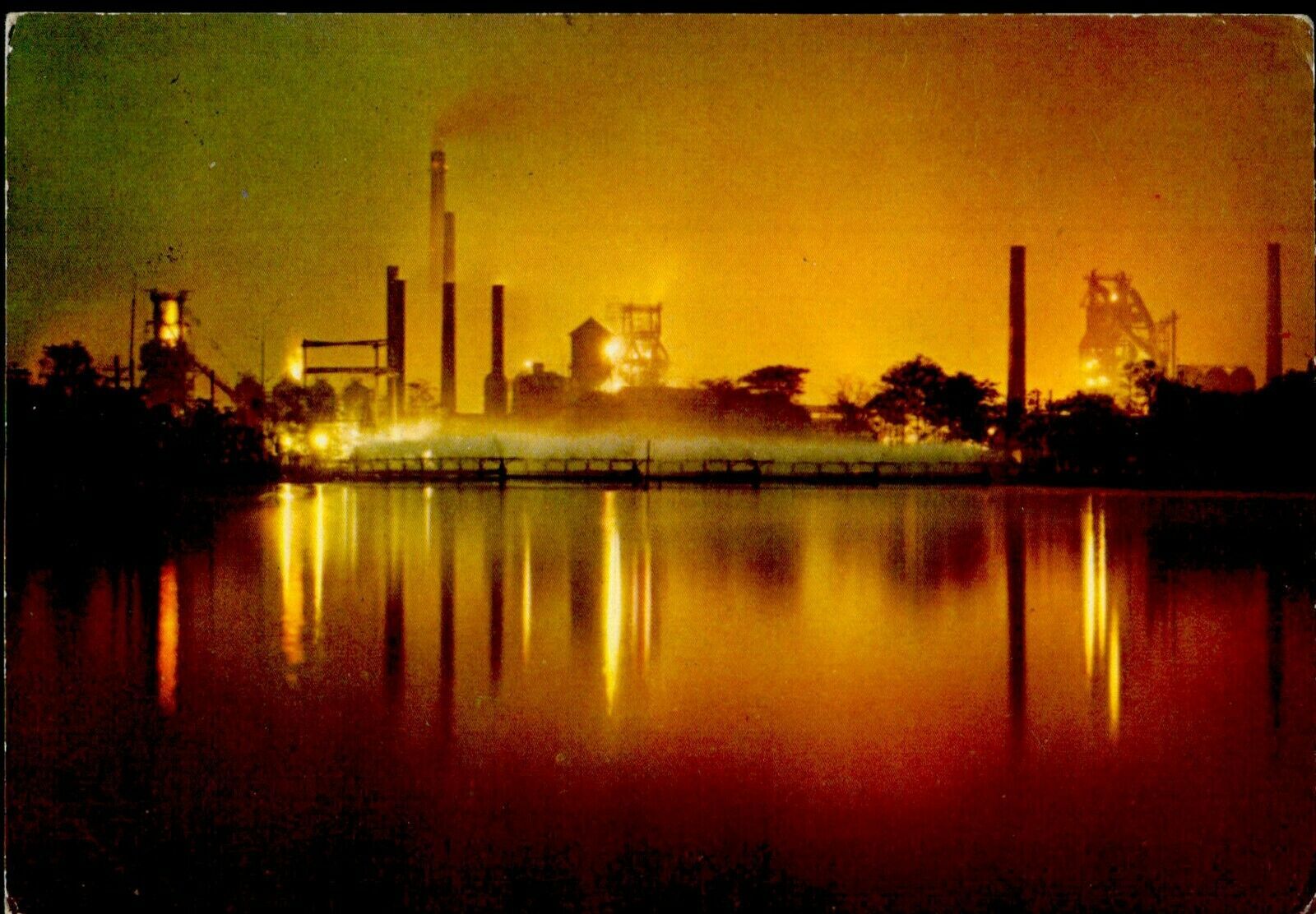 IMN05306 far east asia china to identify induatry factory by night ...