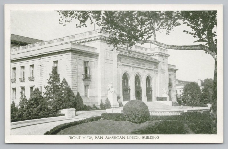 Washington DC~Front View Of Pan American Union Building~Vintage ...