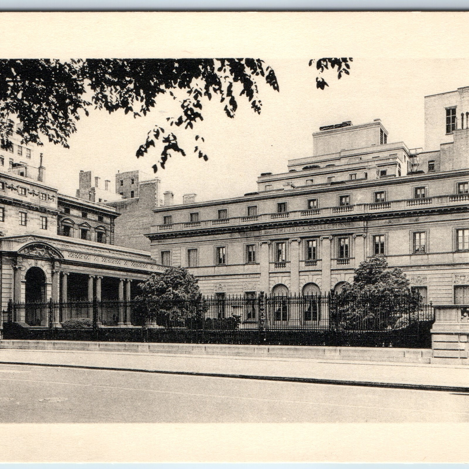 1940s New York City NY The Frick Collection Museum SHARP Collotype ...