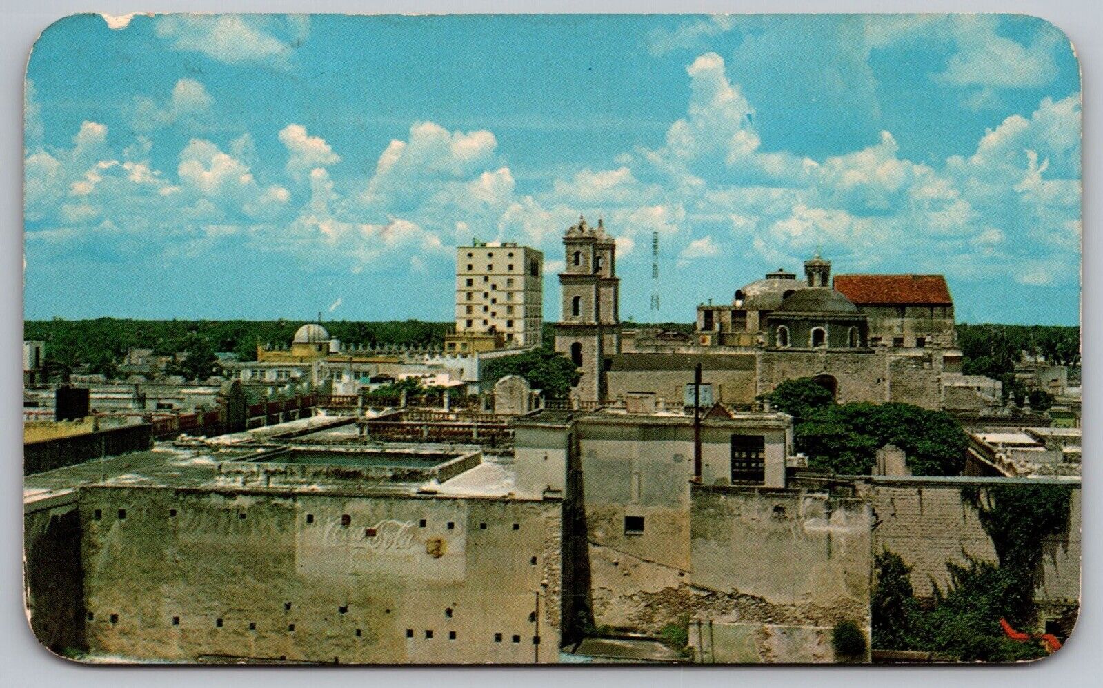 Merida Yucatan Mexico Church Of 3rd Order Hotel Panamericana Chrome WOB ...