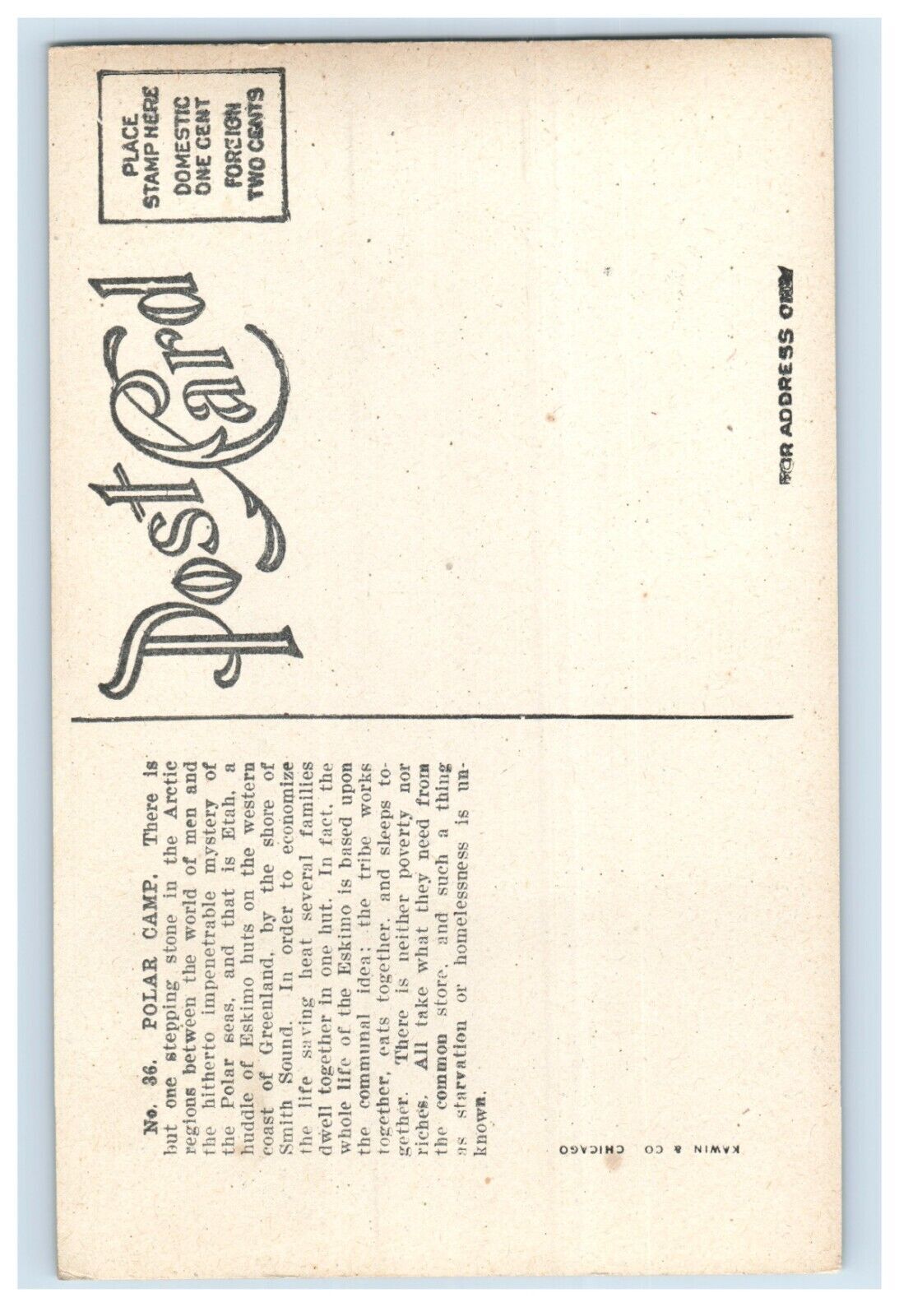 1908 Cook & Peary North Pole Exploration Original Postcard 11 F32E ...