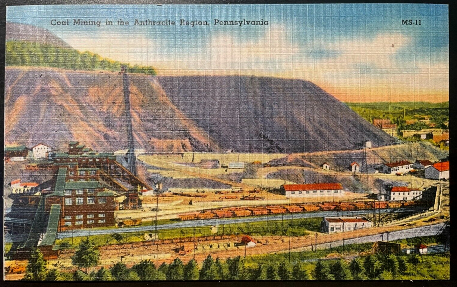 Vintage Postcard 1930-1945 Coal Mining in Anthracite Region ...