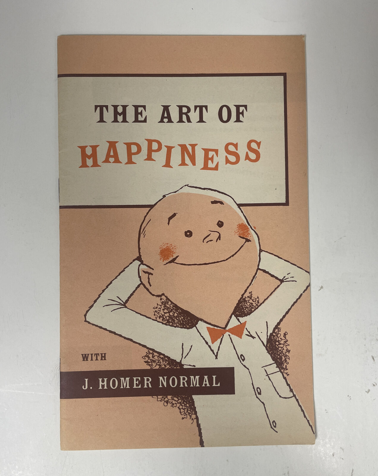 The Art Of Happiness Mental Health Brochure w J Homer Normal 1955 ...