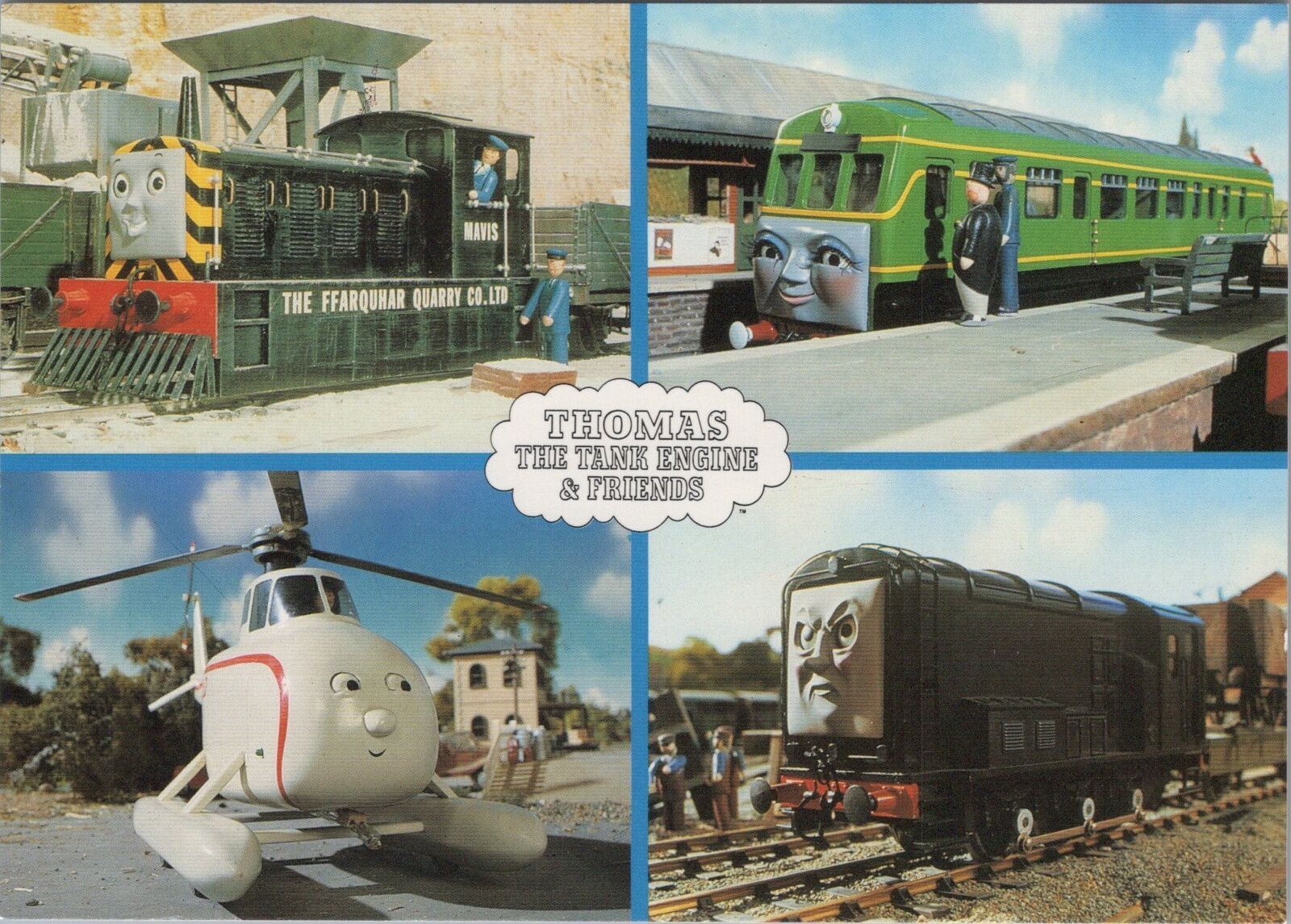 Children's TV Postcard - Thomas The Tank Engine and Friends Animation ...