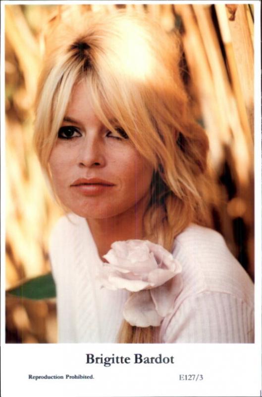 Beautiful Actress Brigitte Bardot E127/3 Swiftsure 2000 Postcard GREAT ...