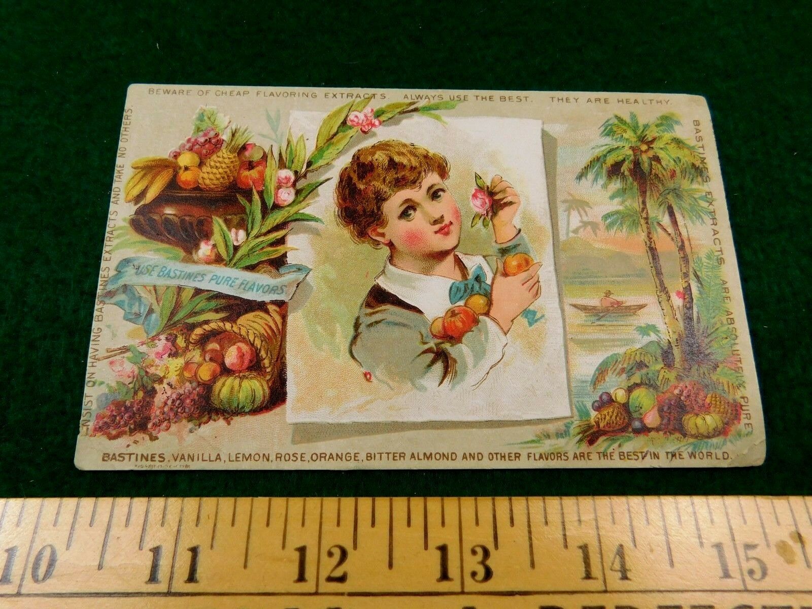 Lovely Bastines Vanilla Lemon Rose Flavors Extracts Victorian Trade ...