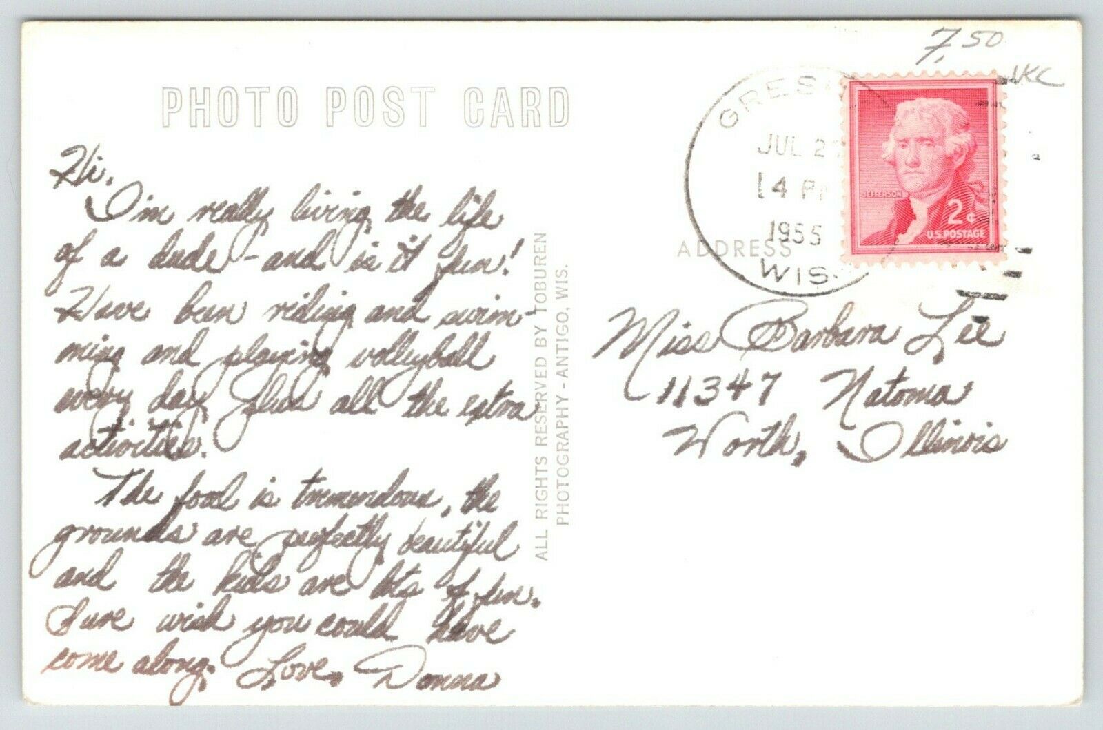 Gresham WI~Silver Spur Ranch~Corral Capers~Donna Living Life of Dude ...