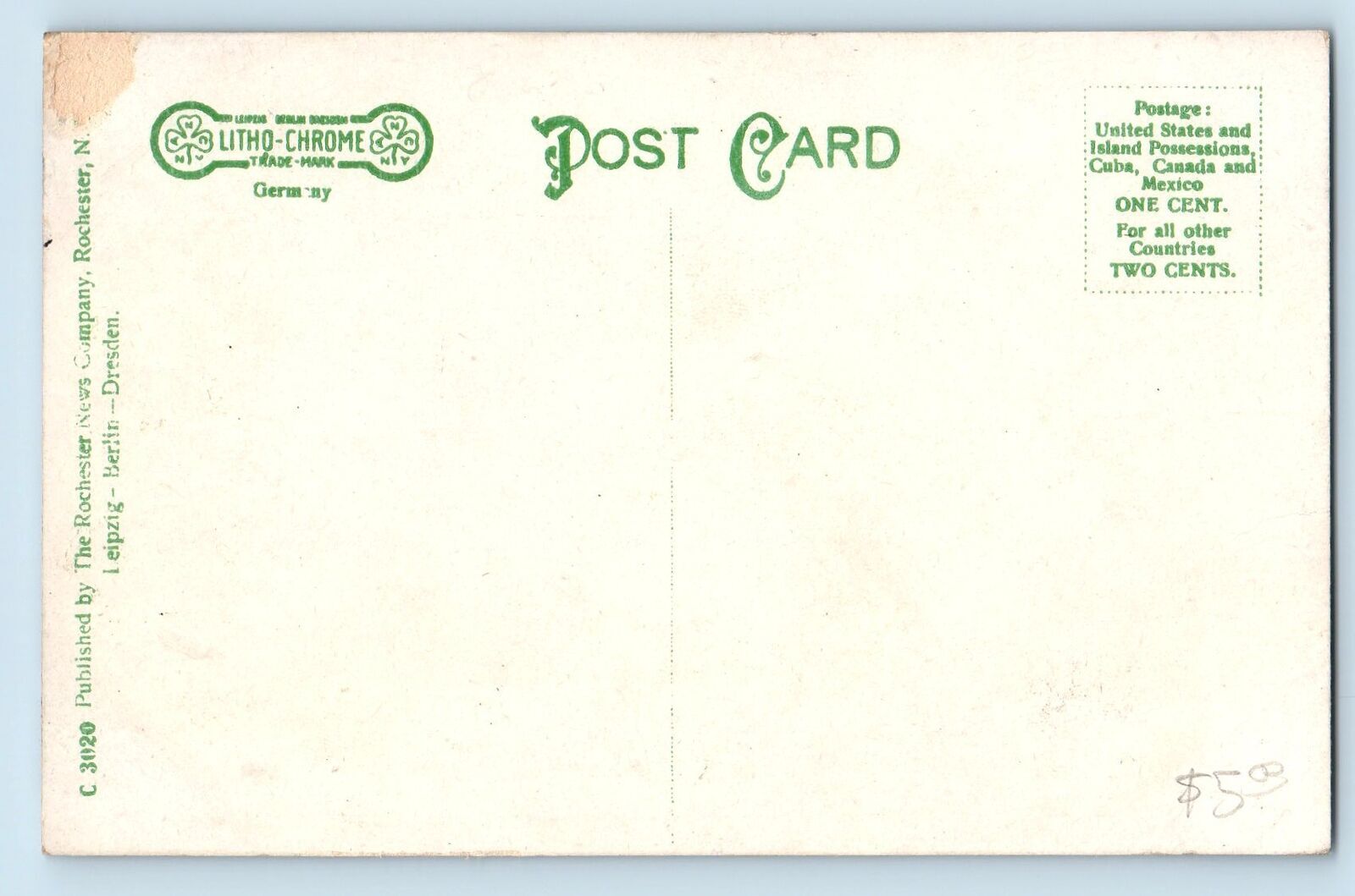 Rochester New York NY Postcard East Avenue Corner Main Street Scene ...