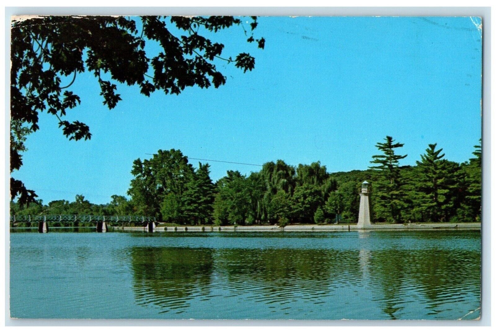1974 Rabian Forest Preserve Lighthouse Island Kane County Geneva IL ...