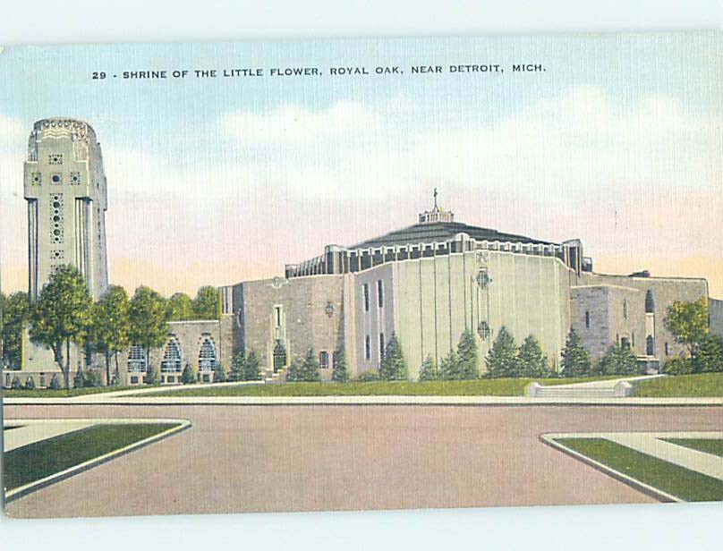 Linen BUILDING SCENE Detroit Michigan MI H6259 | United States ...