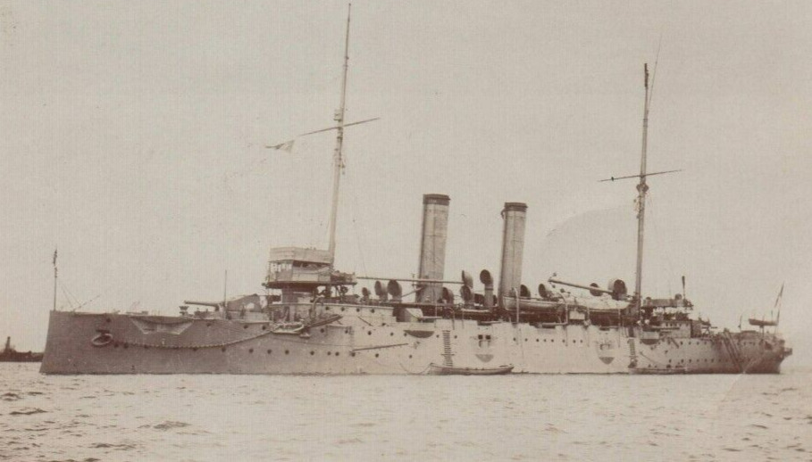 British Royal Navy Cruiser RPPC Photo WWI HMS Endymion c.1910s | Other ...