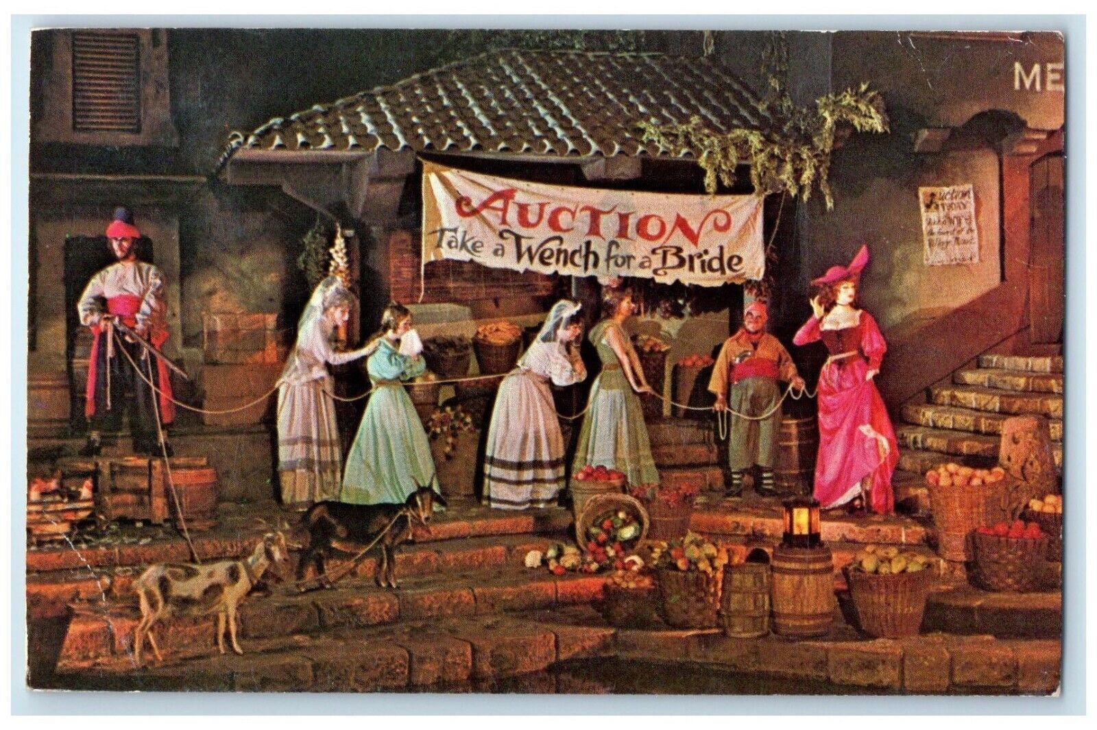 1977 Pirates Of The Caribbean Looting Plundering Pirate Style Disney ...