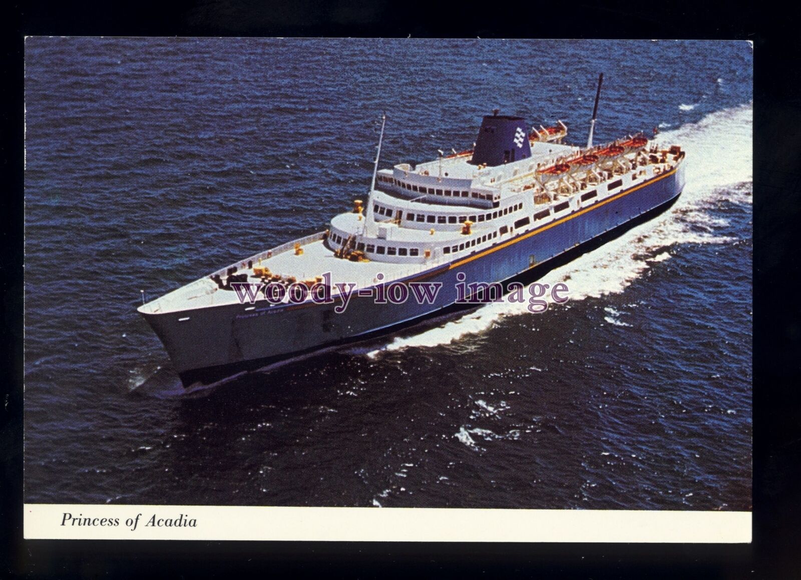 FE3110 - Canadian Ferry - Princess of Acadia , built 1971 - postcard ...