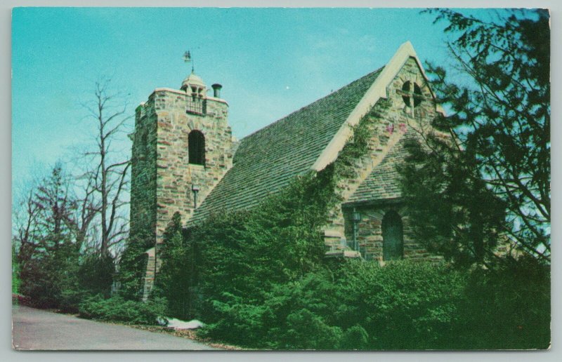 Great Neck New York~Garrett Memorial Chapel Building~Standard Chrome ...