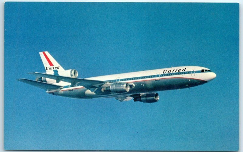 Postcard - McDonnell Douglas DC-10 - Fly the friendly skies of United ...