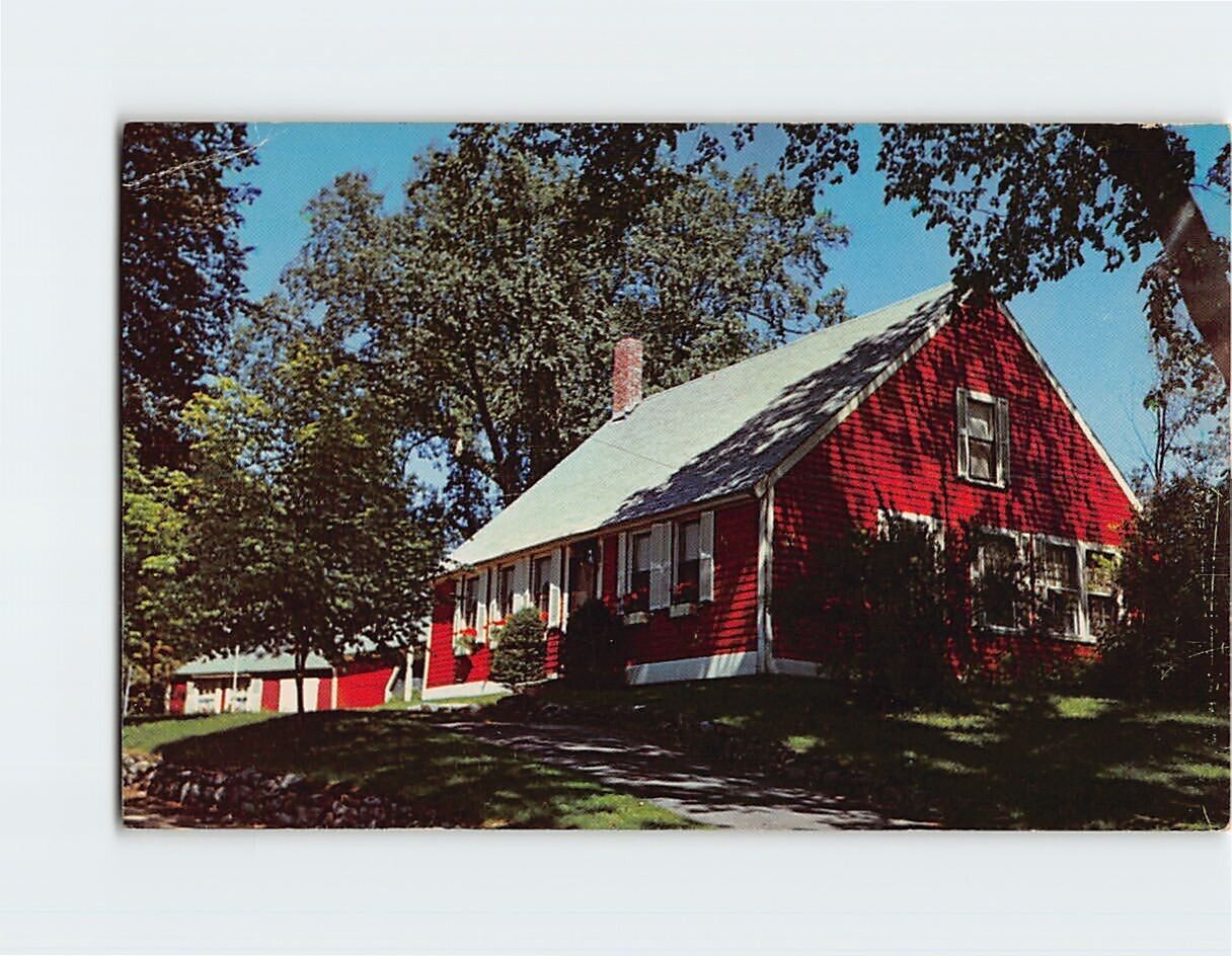 Postcard Red houses of the Cape Cod pattern, Cape Cod, Massachusetts ...