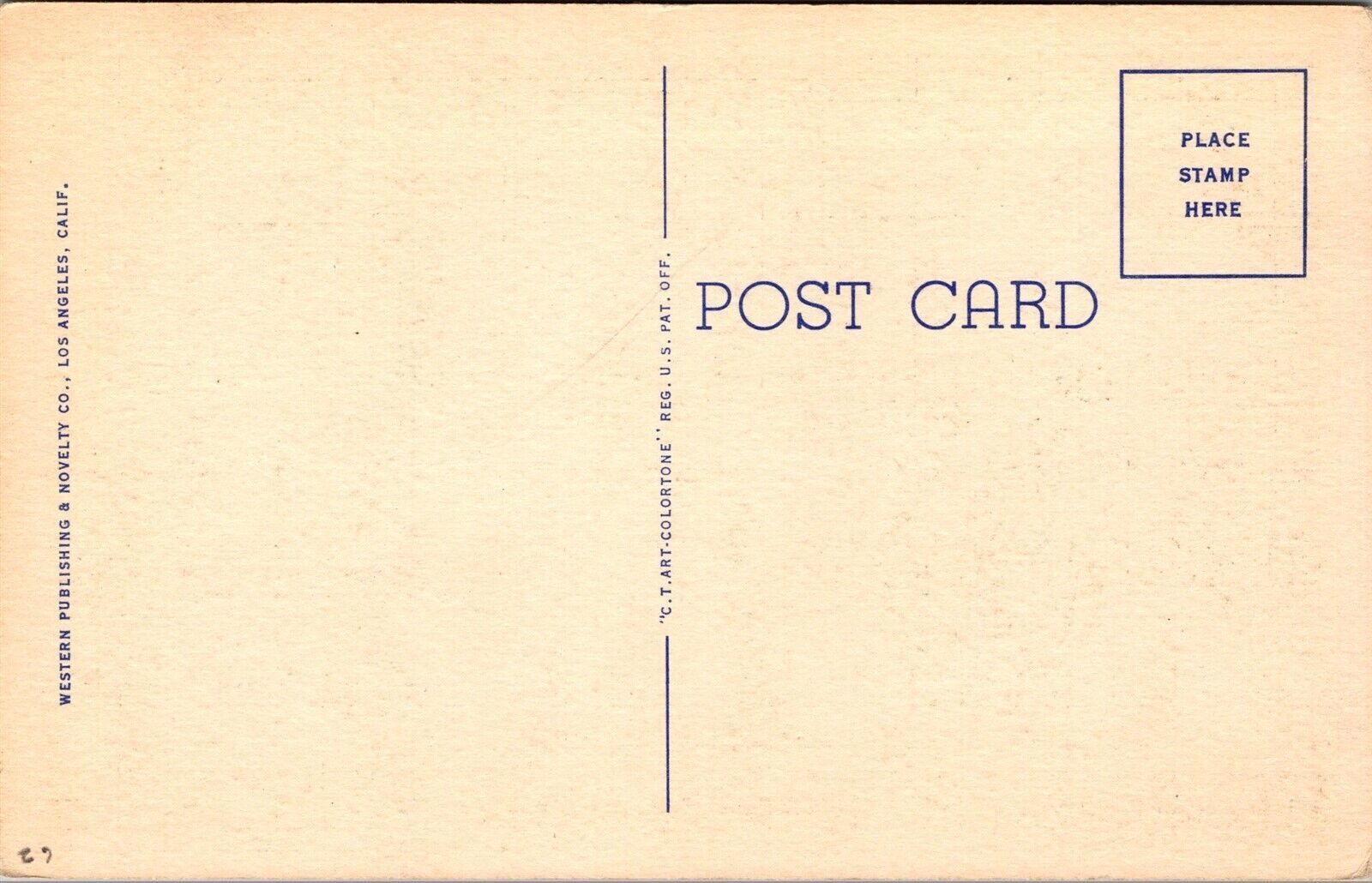 Vtg Encino California CA Ranch Home of Clark Gable Picture Inset 1940s ...