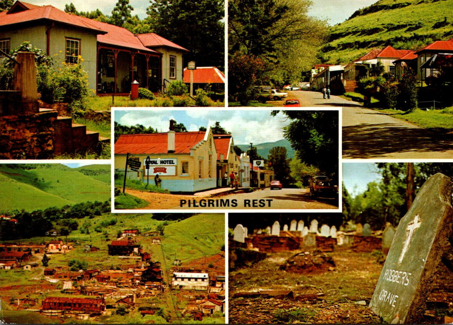 South Africa Eastern Transvaal Pilgrim's Rest Multi View | Africa ...
