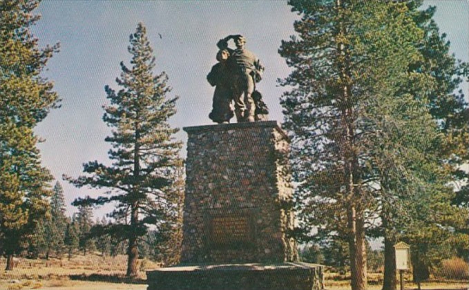 California Donner Monument Near Donner Lake | United States ...