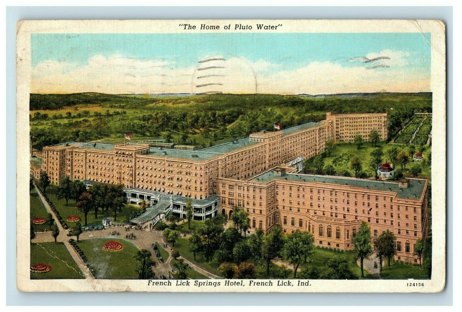 1920's The Home of Pluto Water, French Lick Springs Hotel, Ind ...