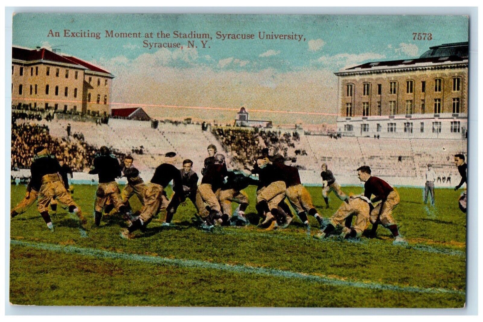 An Exciting Moment Stadium Syracuse University Football Syracuse NY ...