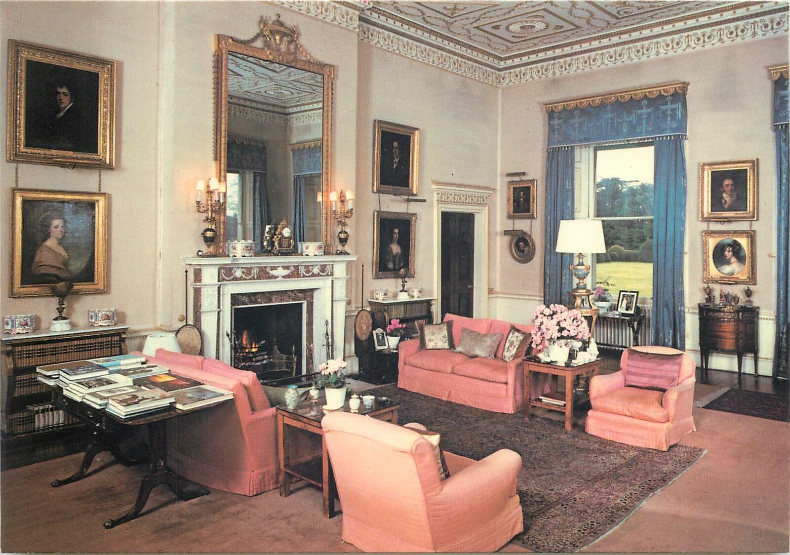 Postcard England Broadlands Romsey Residence of Lord Mountbatten ...