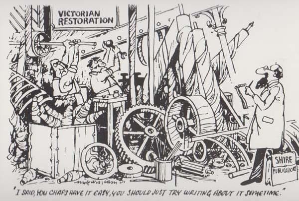 Victorian Restoration Factory Workers Shire Rare Comic Humour Cartoon ...