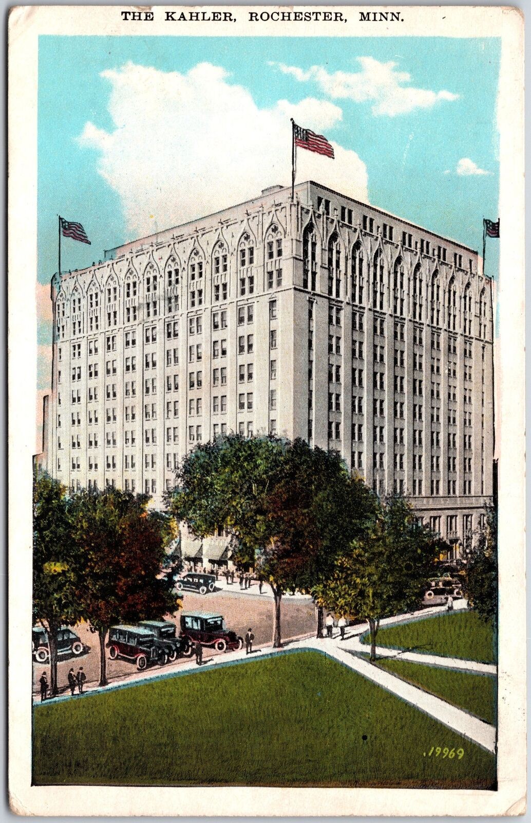 The Kahler Hotel Rochester Minnesota MN High-Rise Building Main Street ...