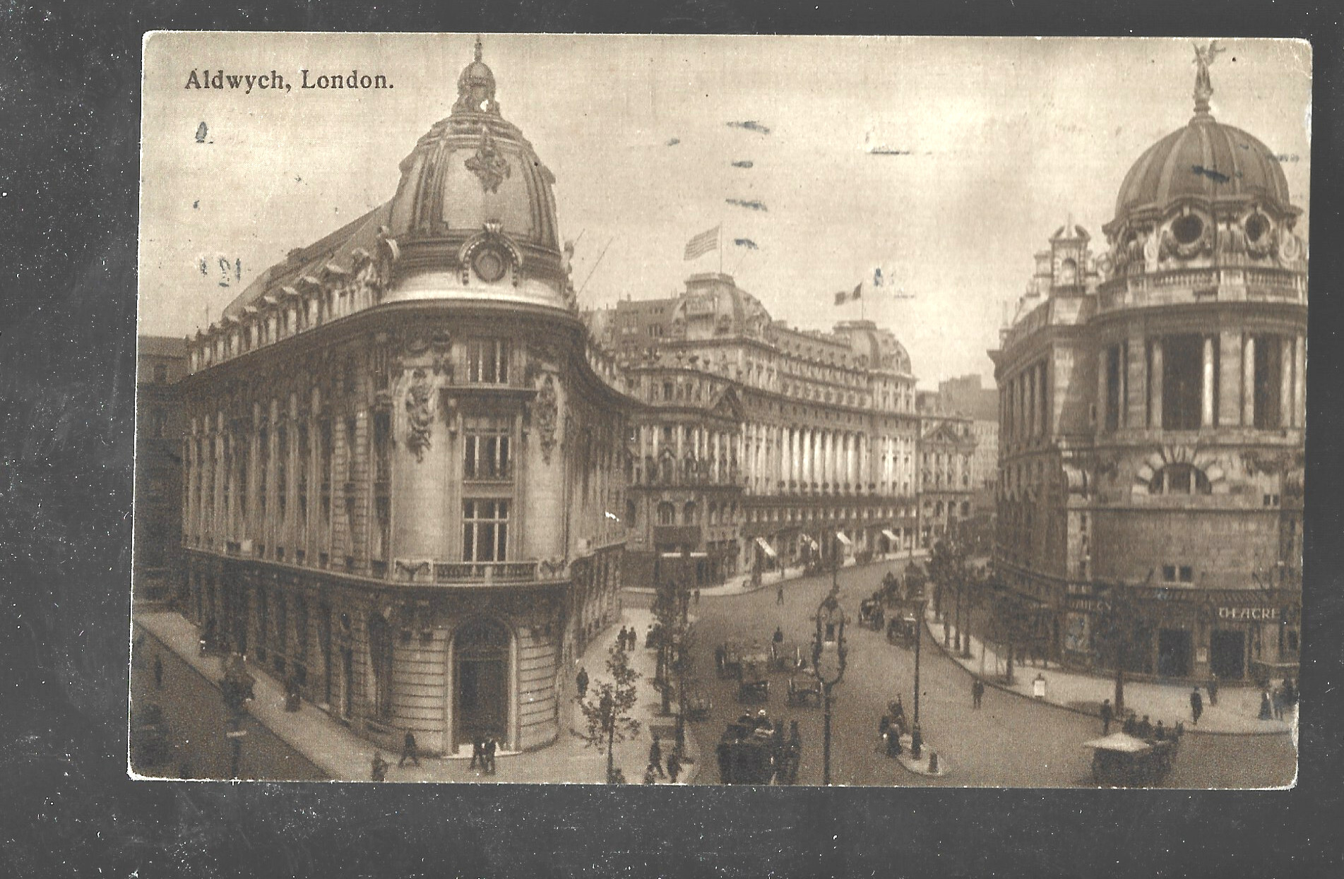 161, England, London, Aldych, Street View, Circa 1915 | Europe - United ...