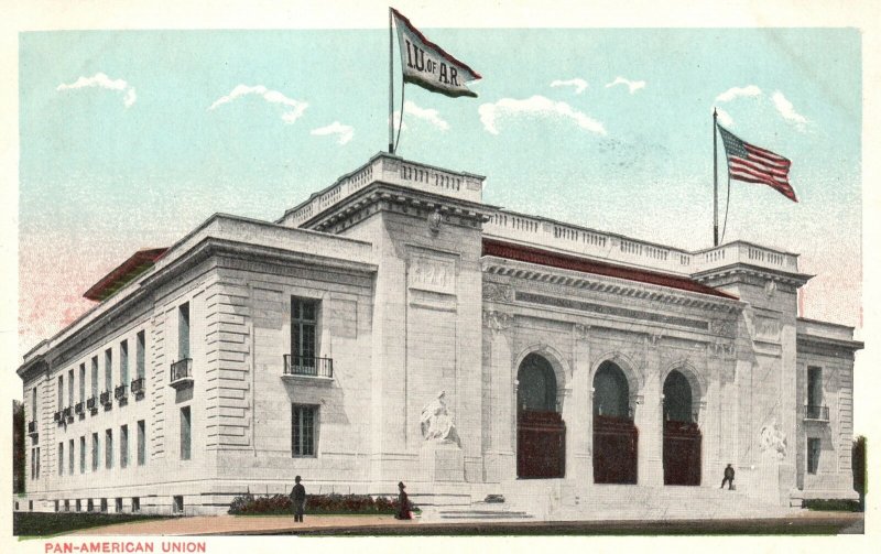 Vintage Postcard 1920's View of The Pan-American Union Building ...