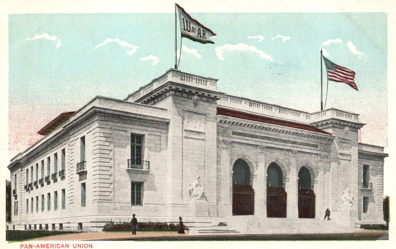 Vintage Postcard 1920's View of The Pan-American Union Building ...
