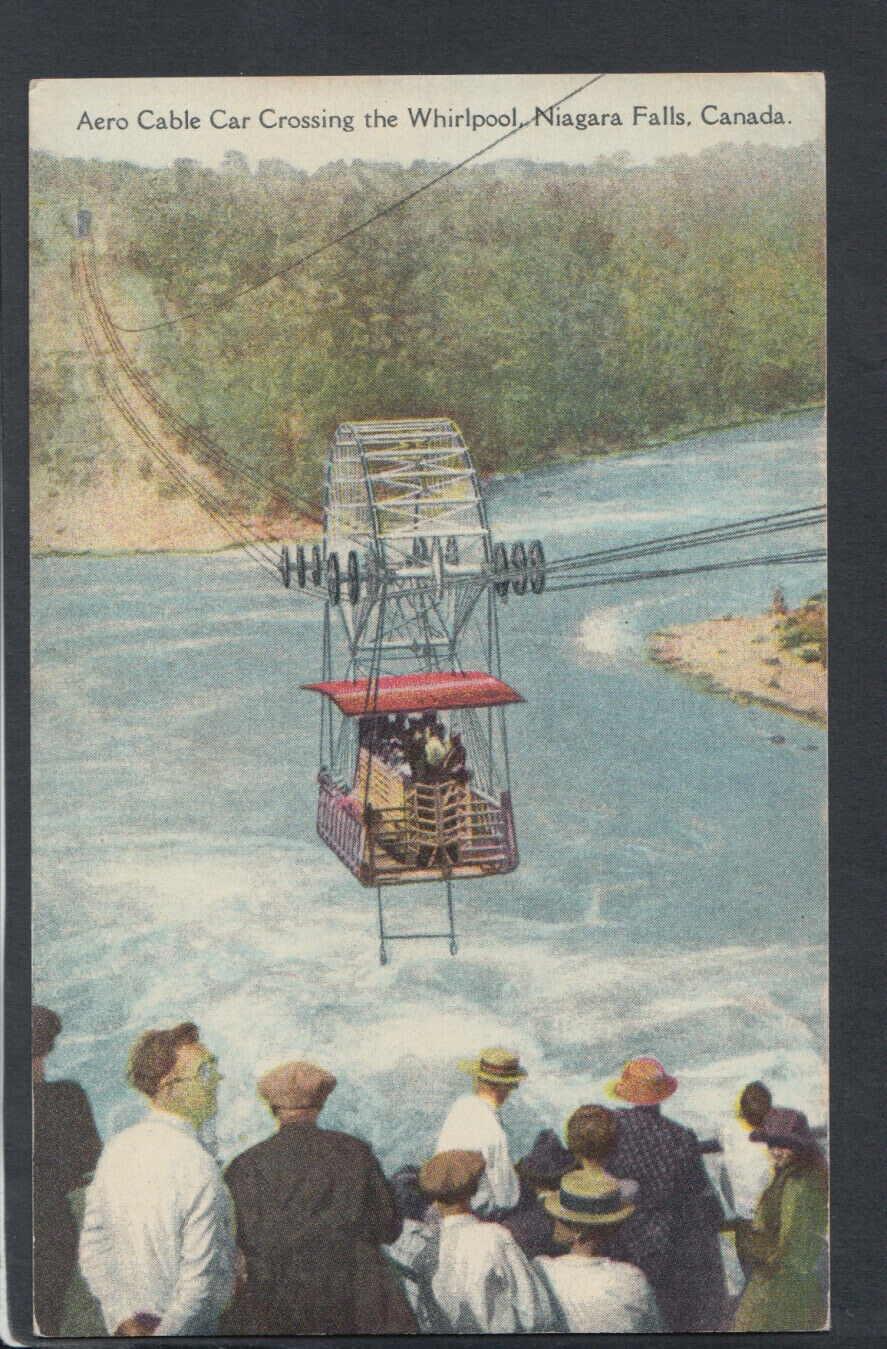 Canada Postcard - Aero Cable Car Crossing The Whirpool, Niagara Falls ...