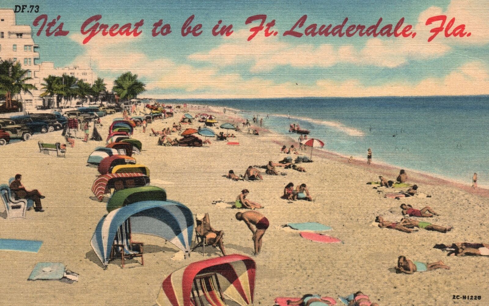 Vintage Postcard 1953 It's Great To Be In Fort Lauderdale Florida Gulf ...