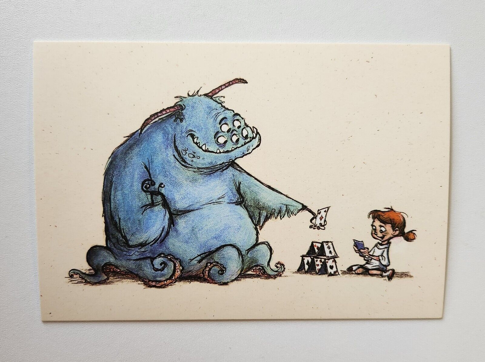 Girl Monster Cards Monsters Inc Concept Art by Jill Culton Pixar ...
