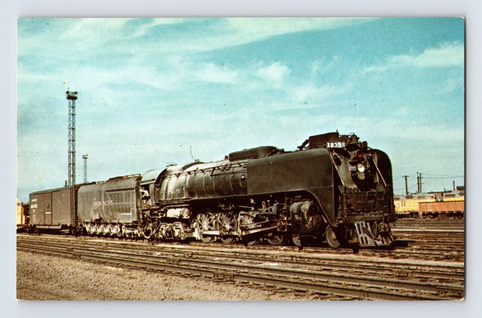 Postcard Railroad Train Union Pacific Northern Type Platte NE 1970s ...