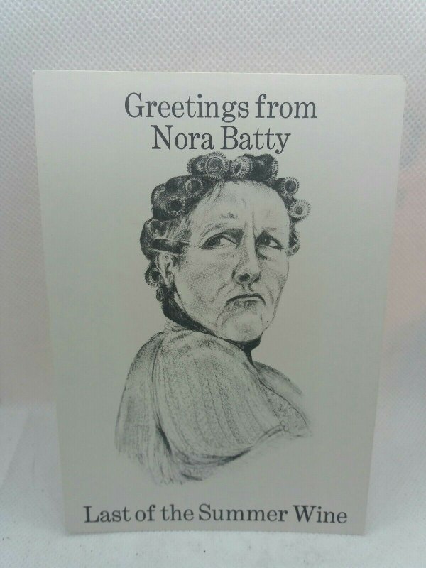 Vintage Postcard Nora Batty by Jeanette Leadbeater Last of Summer Wine ...