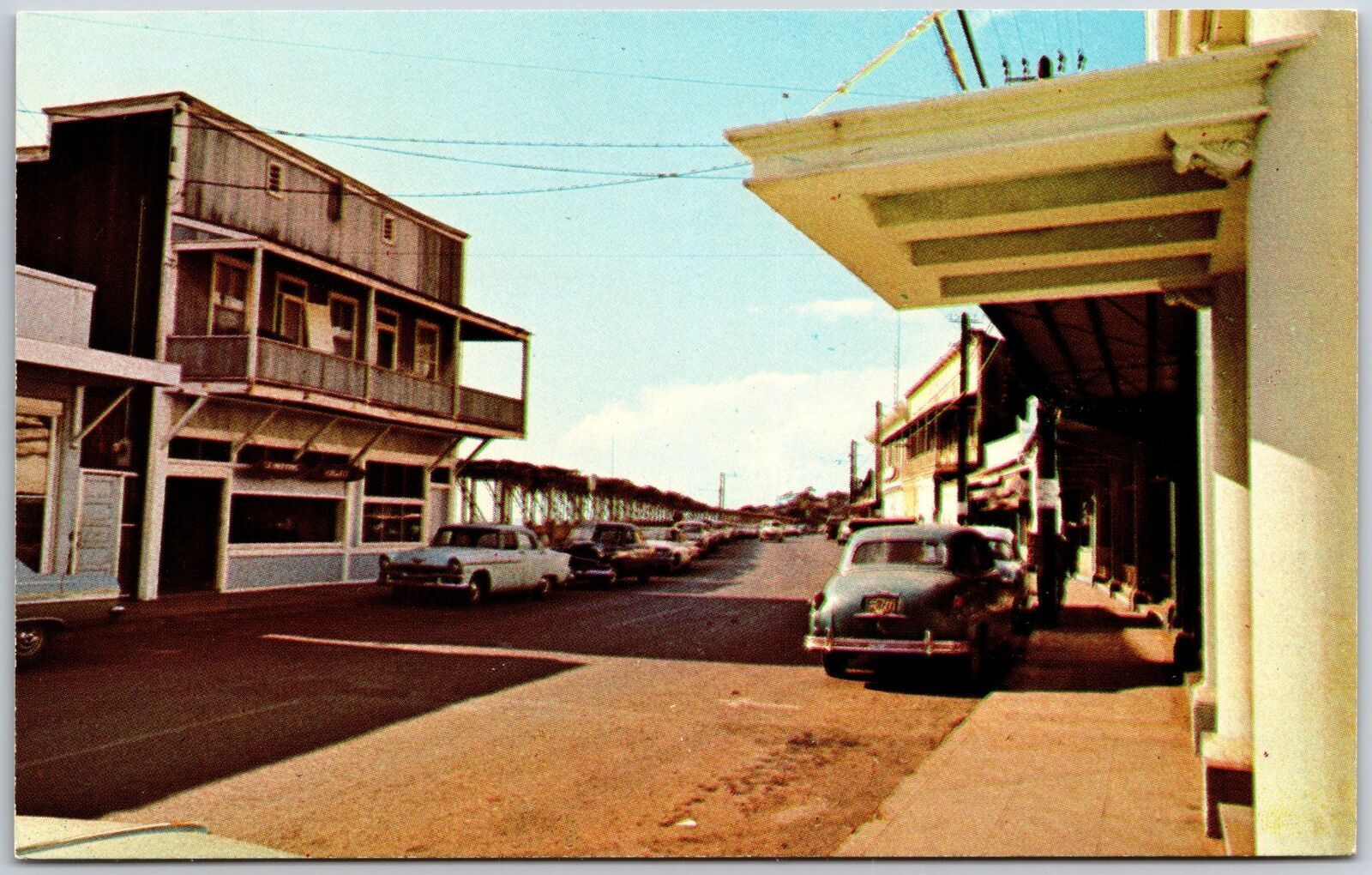 Front Street Lahaina Maui Hawaii Street View Bridge Building Postcard ...
