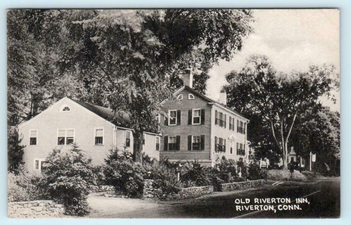RIVERTON, Connecticut CT ~ Roadside OLD RIVERTON INN 1950 Litchfield Co ...