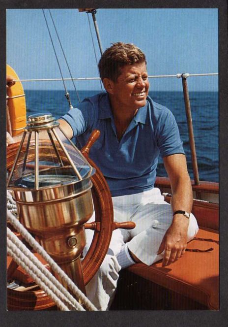 MA President John F Kennedy Sailboat Manitou Cape Cod Massachusetts ...