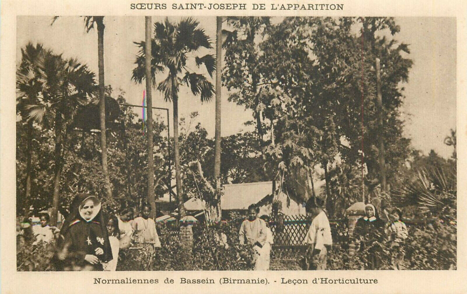 Lot of 7 BURMA MYANMAR Mandalay local motifs community life cultures ...