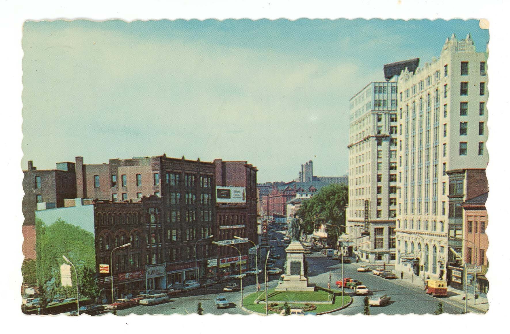 ME - Portland. Market Square & Congress Street ca 1966 | United States ...