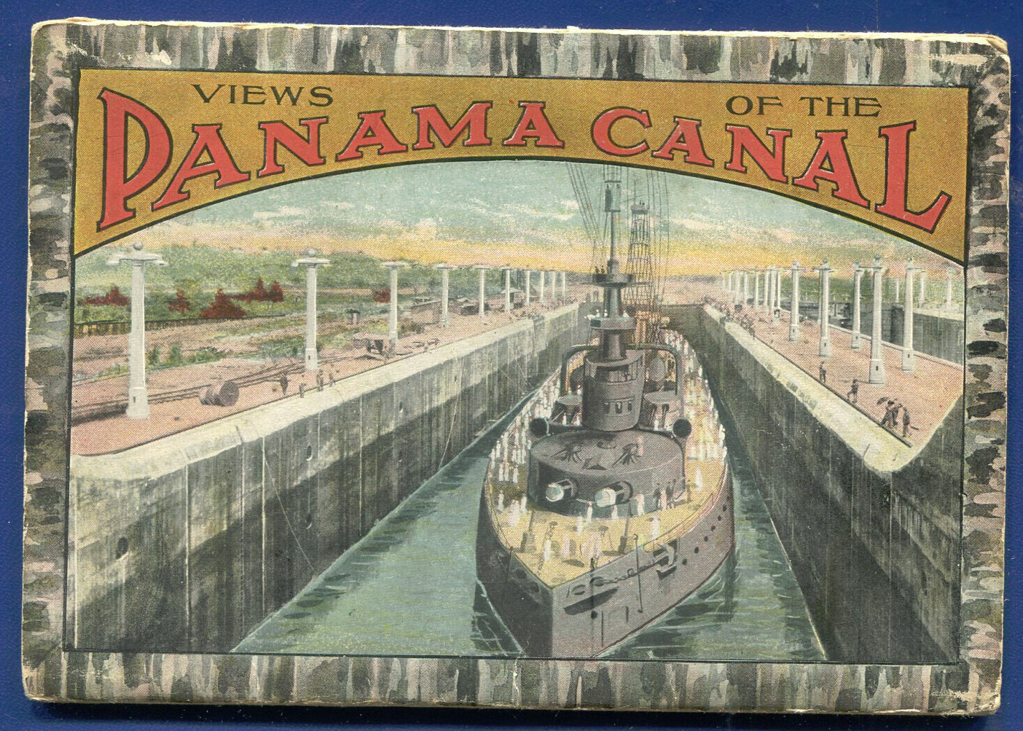 Views of the Panama Canal 1920s Postcard Folder PF114 | Latin & South ...