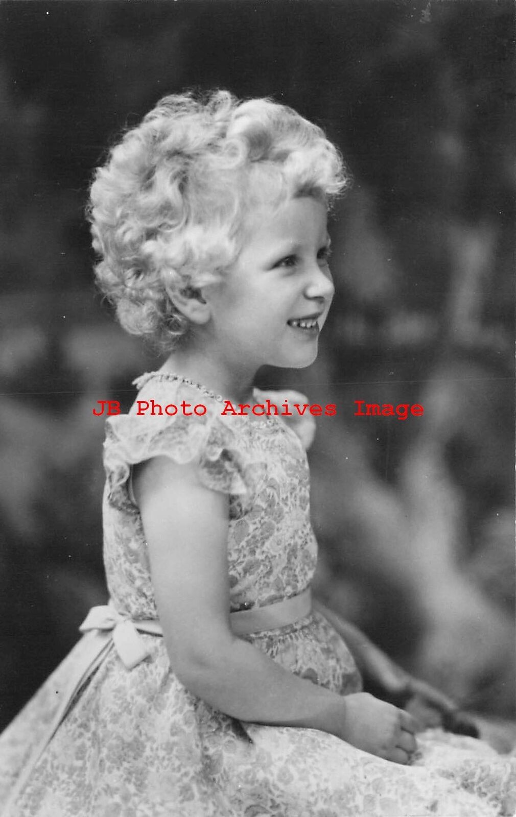 English Royalty, Princess Anne in Dress, Marcus Adams by Tuck No 132 B ...