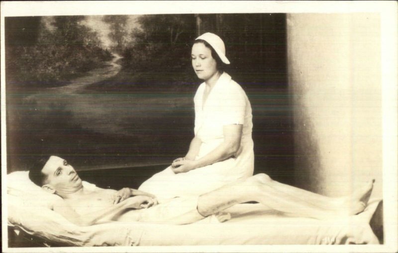 Bizarre Medical Ossified Man Nurse John Shouse Commerce OK Circus ...