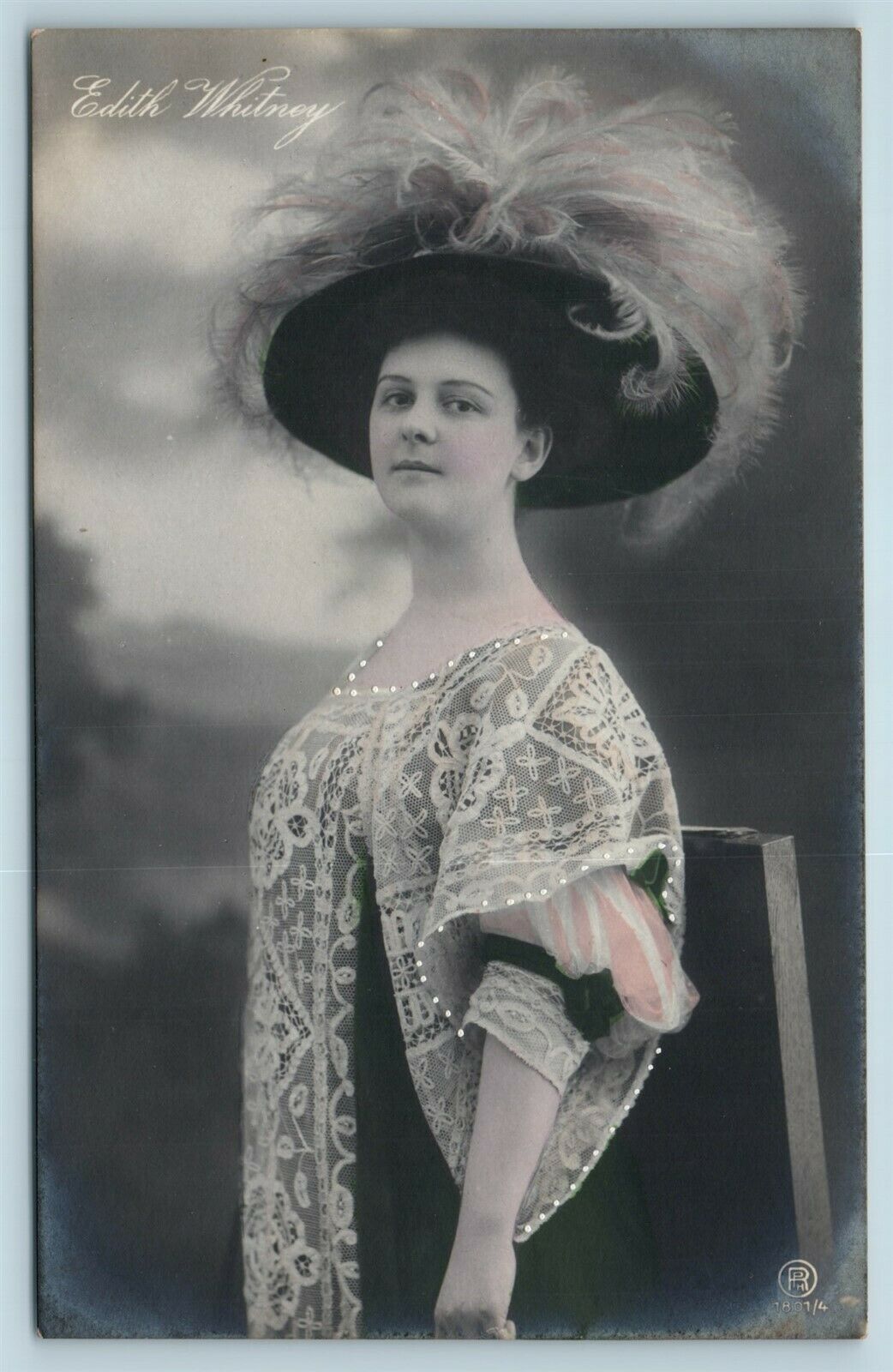 Postcard Edith Whitney Actress Ziegfield Follies RPPC Real Photo AE14 ...