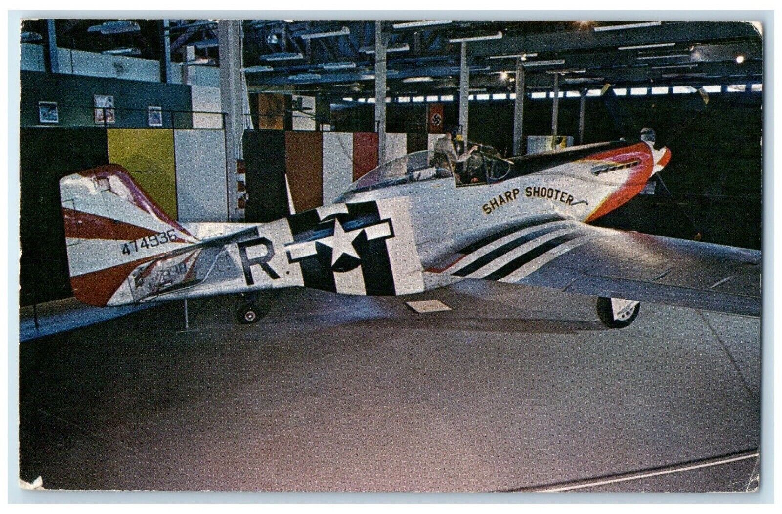 1972 North American P-15D Mustang Sharp Shooter WW2 US Postal Service ...
