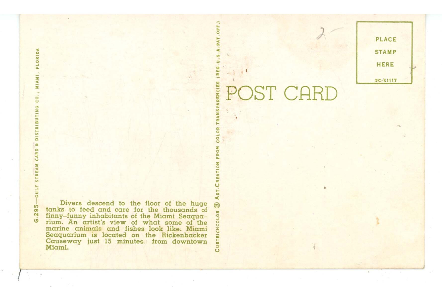 FL - Miami. Miami Seaquarium, Diver Sea Creatures | United States ...