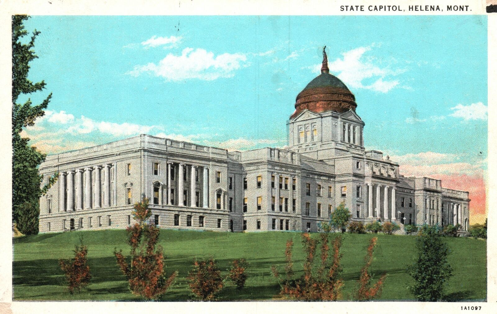 Vintage Postcard 1985 State Capitol Building Government Office Helena ...