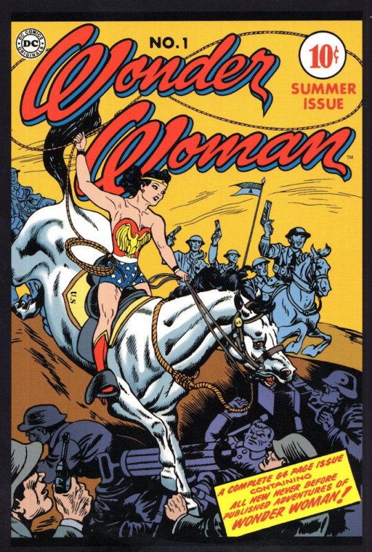 Wonder Woman Issue One 1 DC Comic Book Cover Art Postcard | Topics ...